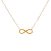 Gold Infinity Loop Necklace - Sustainable minimal jewellery | OMCH – Oh ...