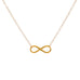 Gold Infinity Loop Necklace - Sustainable minimal jewellery | OMCH – Oh ...