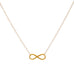Gold Infinity Loop Necklace - Sustainable minimal jewellery | OMCH – Oh ...