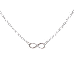 Silver Infinity Loop Necklace | Affordable Ethical Jewellery – Oh My ...