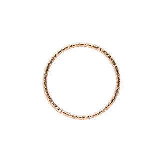 Gold Textured Stacking Ring - Sustainable minimal jewellery | OMCH – Oh ...